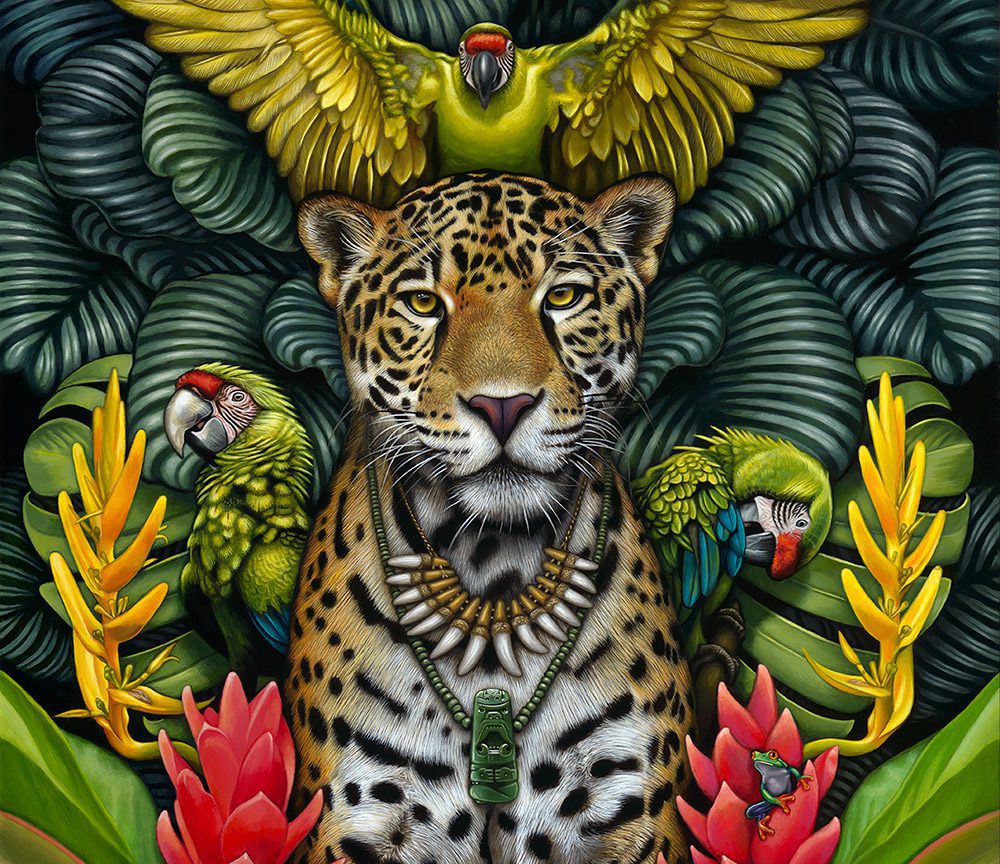 Comprar Impresiones del Chamán Jaguar en Costa Rica - Barrio Amon